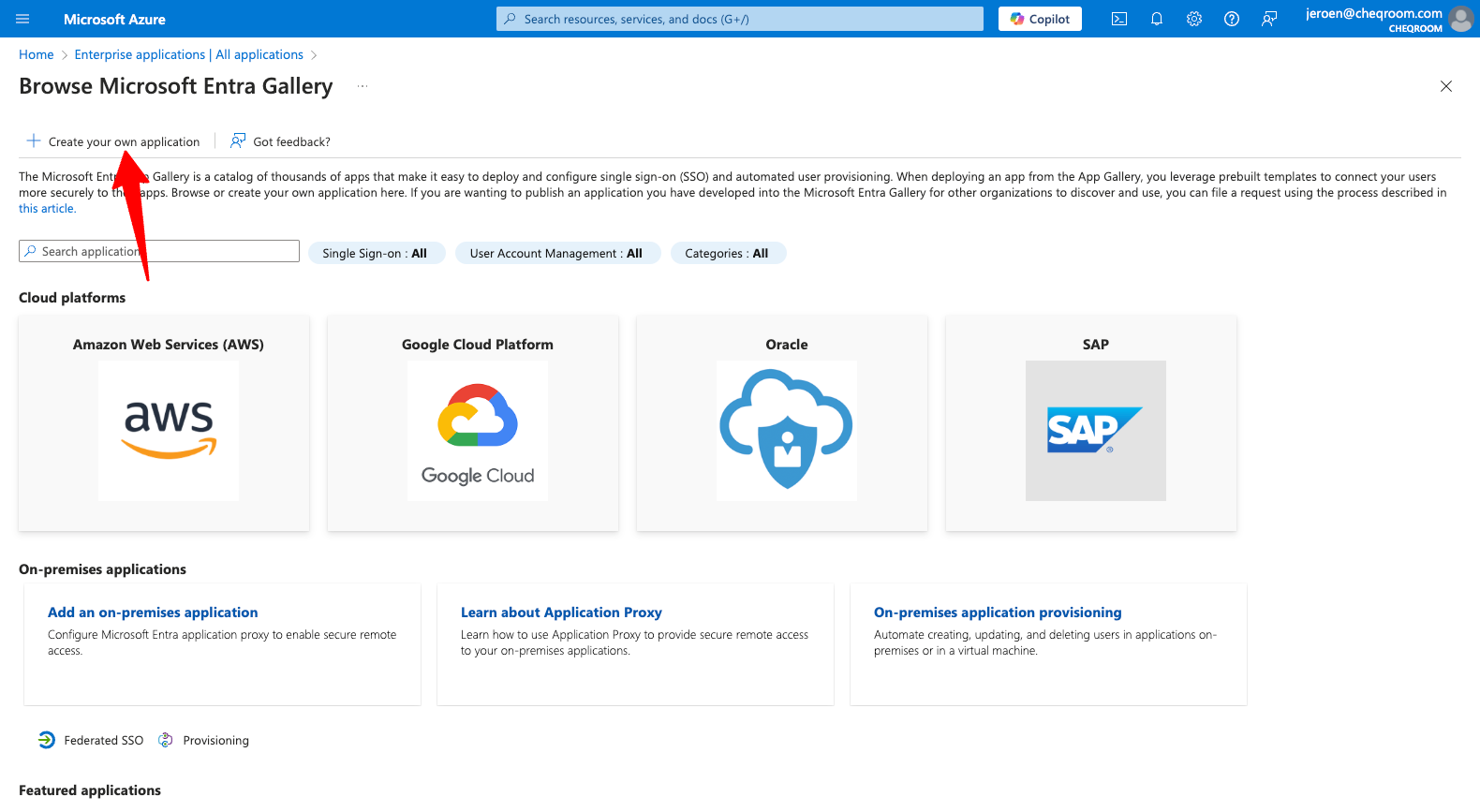 Configuring SSO with Microsoft Entra ID (Azure AD)